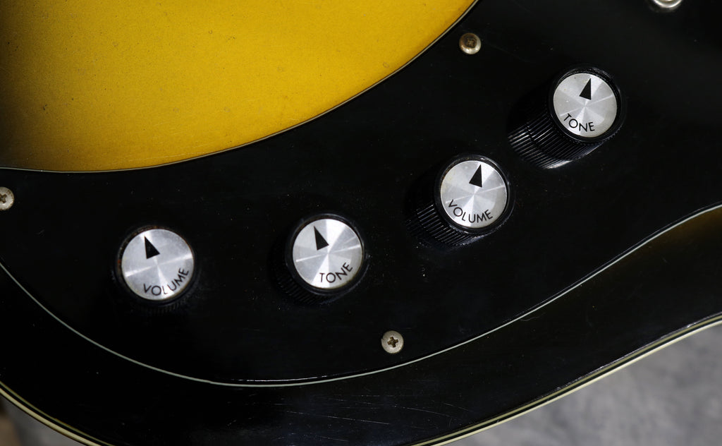 1966 Kay K592 Truetone Bass - Sunburst – Andy Baxter Bass & Guitars