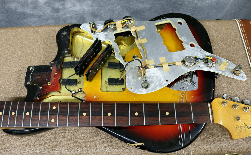 1963 Fender Jazzmaster, Sunburst – Andy Baxter Bass & Guitars