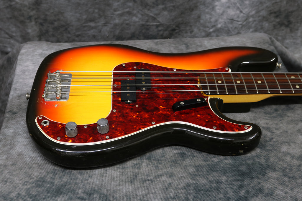 1965 Fender Precision Bass, Sunburst – Andy Baxter Bass & Guitars