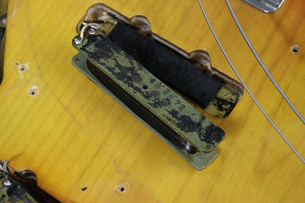 1973 Fender Jazz Bass, Sunburst – Andy Baxter Bass & Guitars