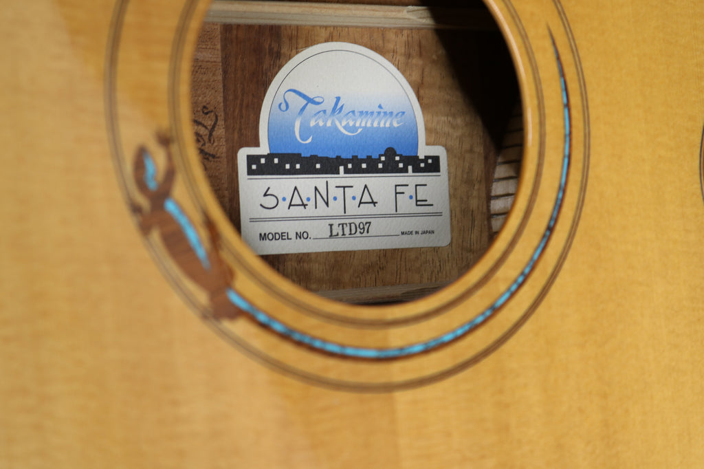 1997 Takamine Santa Fe Limited Edition, Natural – Andy Baxter Bass ...