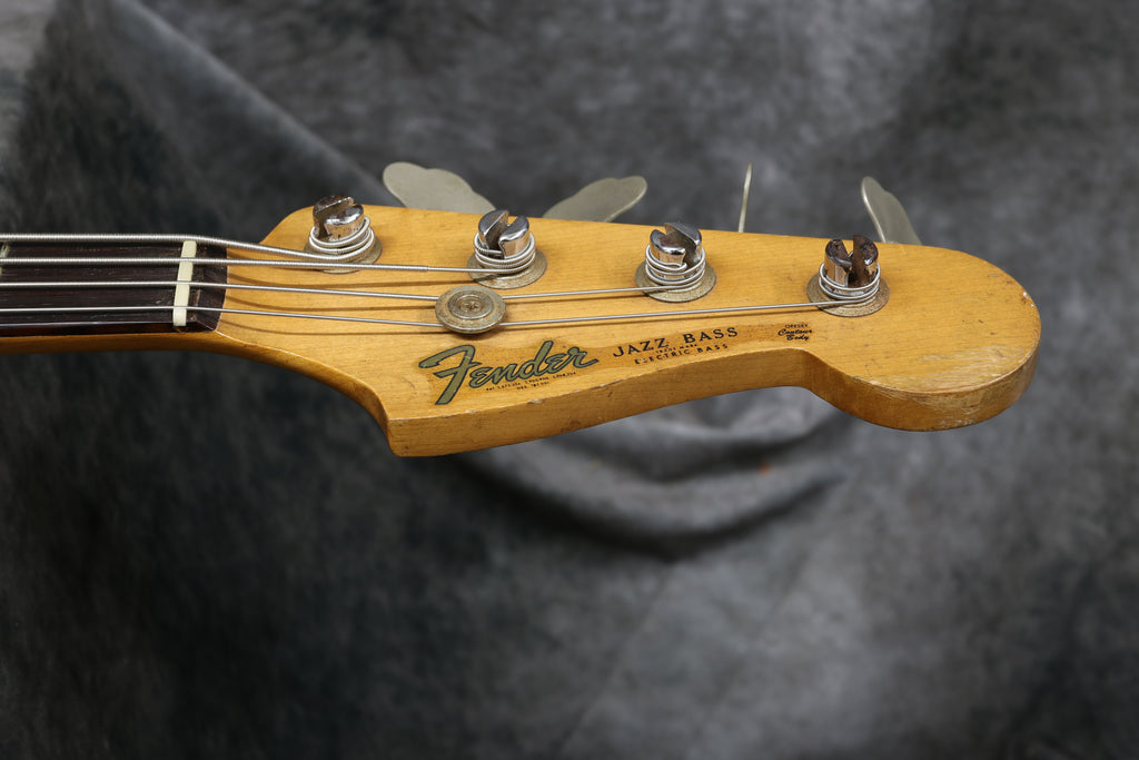 1961 Fender "Stack Knob" Jazz Bass, Sunburst Refinish – Andy Baxter ...