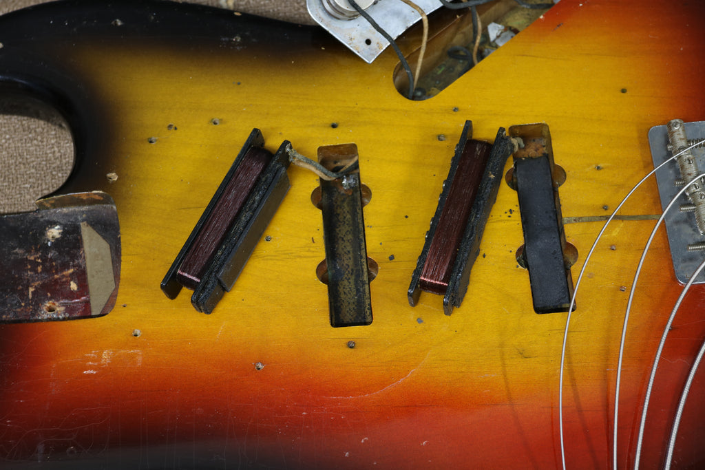 1961 Fender "Stack Knob" Jazz Bass, Sunburst Refinish – Andy Baxter ...