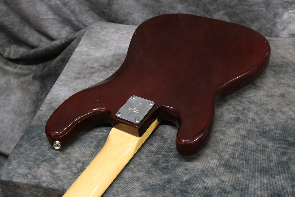 1978 Fender Precision Bass, Wine Red – Andy Baxter Bass & Guitars