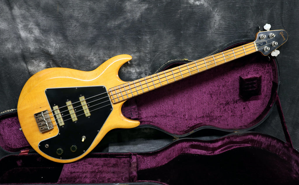 1978 Gibson G3 Bass, Natural – Andy Baxter Bass & Guitars