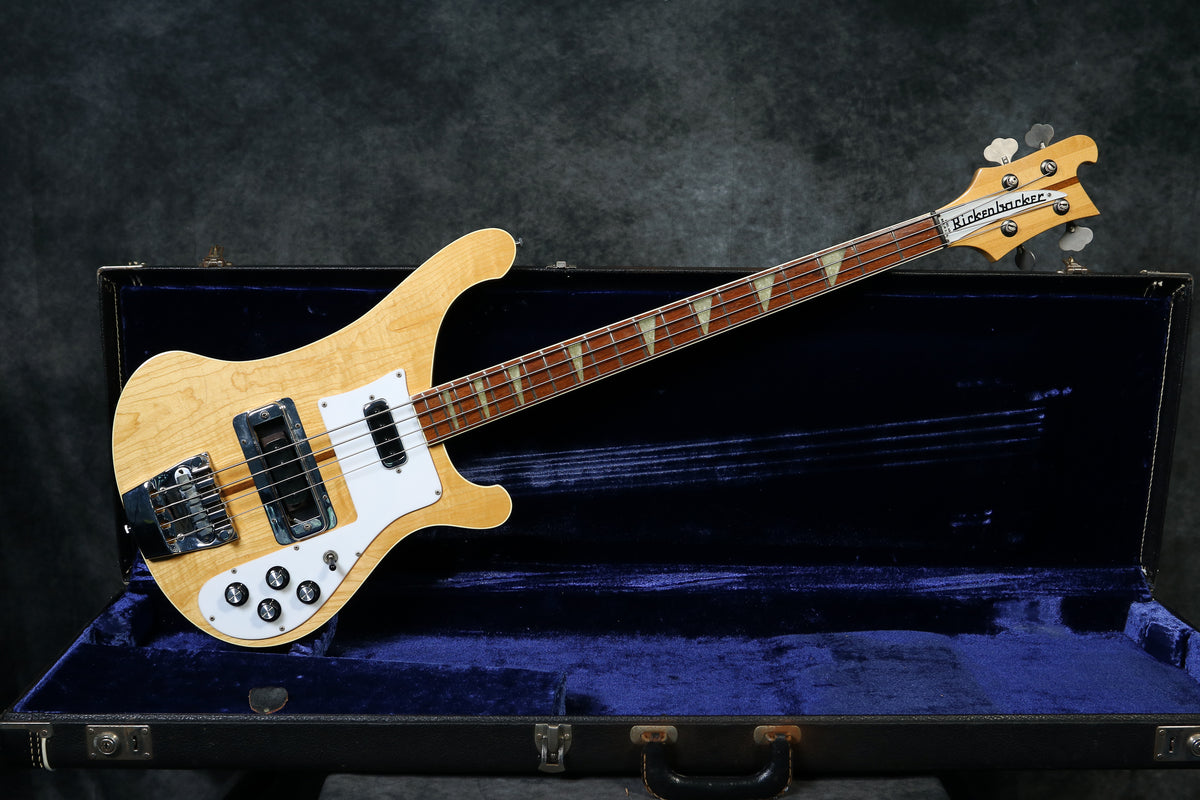 1975 Rickenbacker 4001, Mapleglo – Andy Baxter Bass & Guitars
