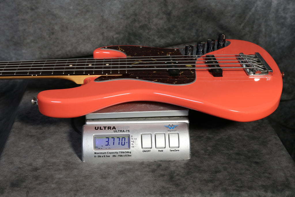 2007 Sadowsky NYC Vintage 5 String - Coral Salmon – Andy Baxter Bass ...