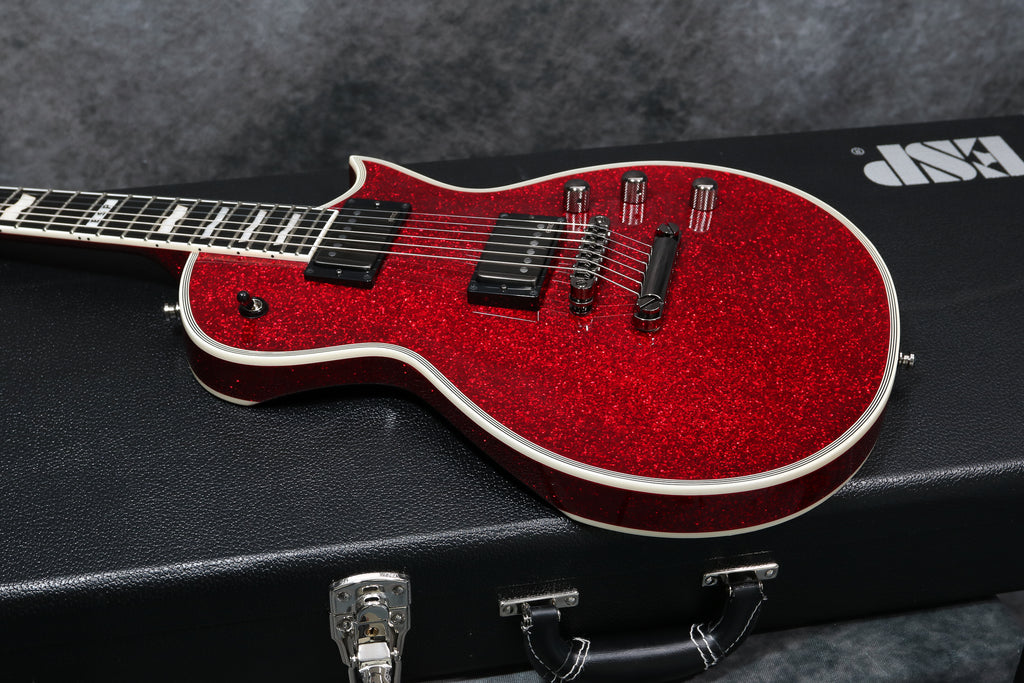 2019 ESP E-II Exlipse, Red Sparkle, Mint Condition – Andy Baxter Bass ...