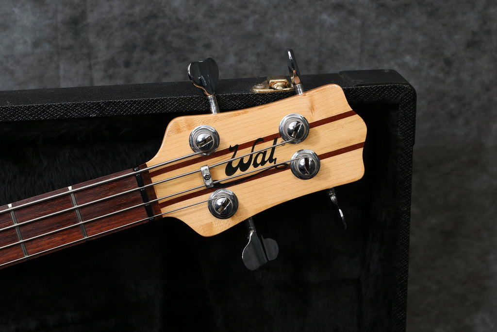 1979 Wal Pro 1E, Trans Red – Andy Baxter Bass & Guitars