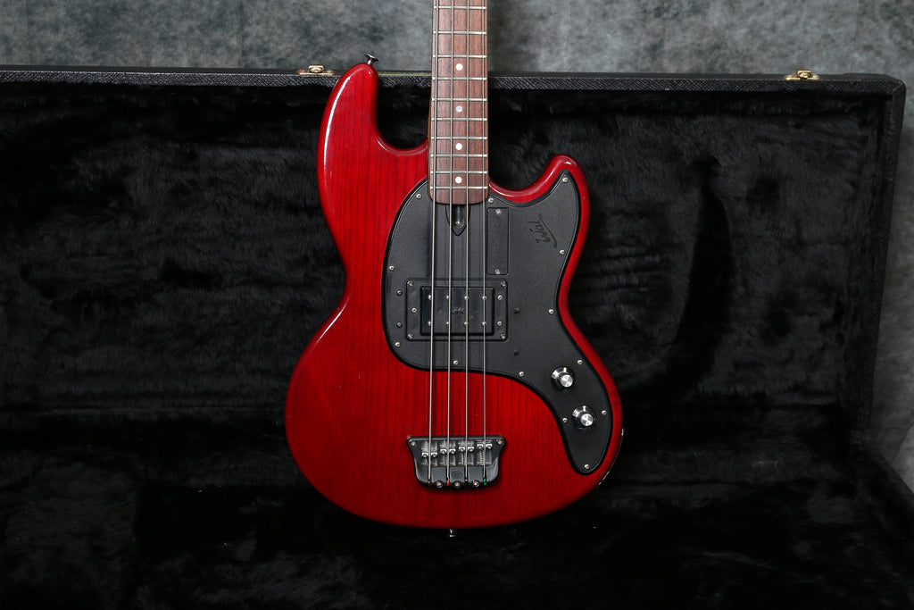 1979 Wal Pro 1E, Trans Red – Andy Baxter Bass & Guitars