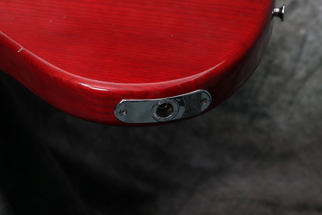 1979 Wal Pro 1E, Trans Red – Andy Baxter Bass & Guitars