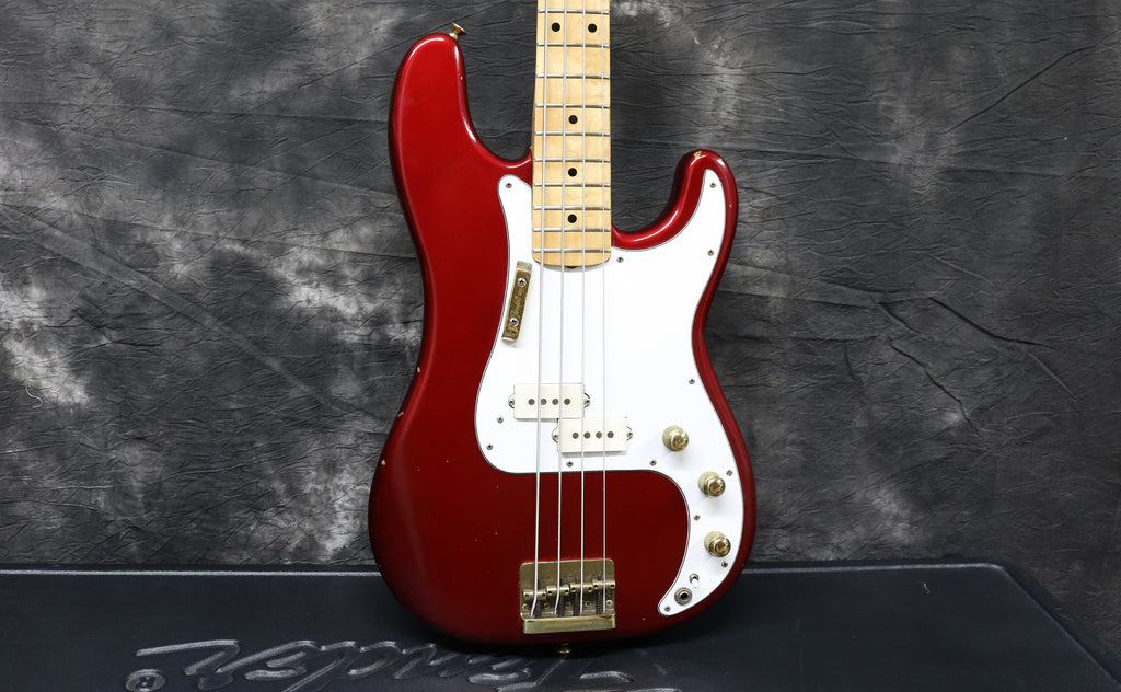 1981 Fender Precision Special, Candy Apple Red – Andy Baxter Bass & Guitars